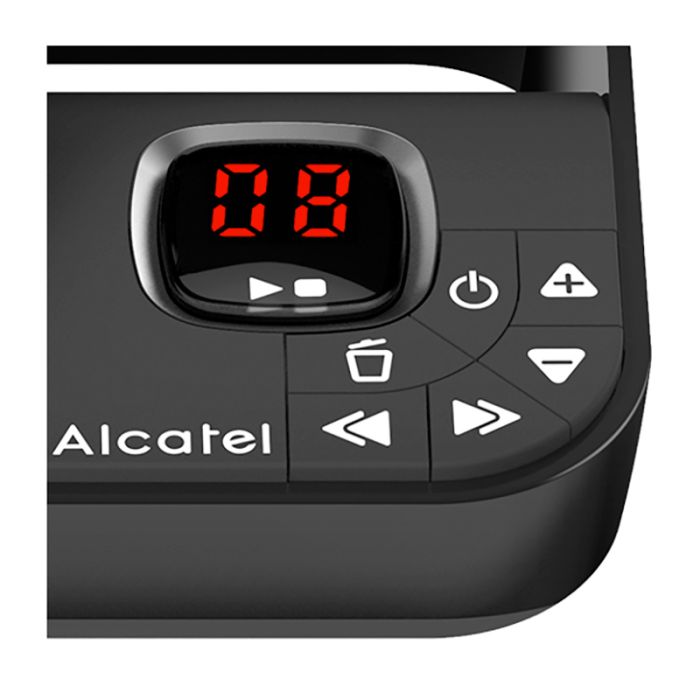 Téléphone duo avec répondeur ALCATEL F860 Voice noir - Electro Dépôt