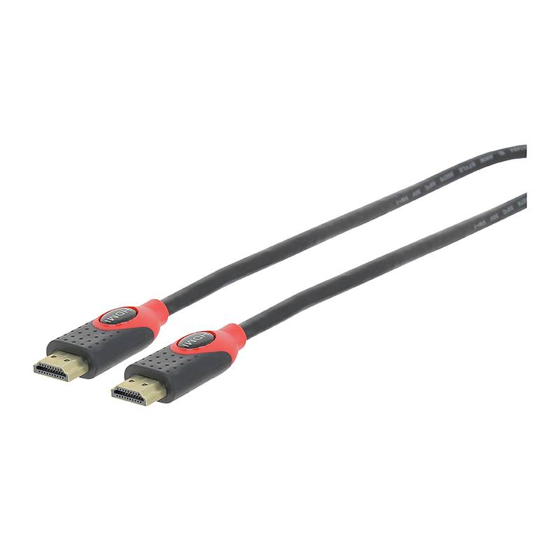Câble EDENWOOD HDMI 1,50M 4K Rouge - Electro Dépôt
