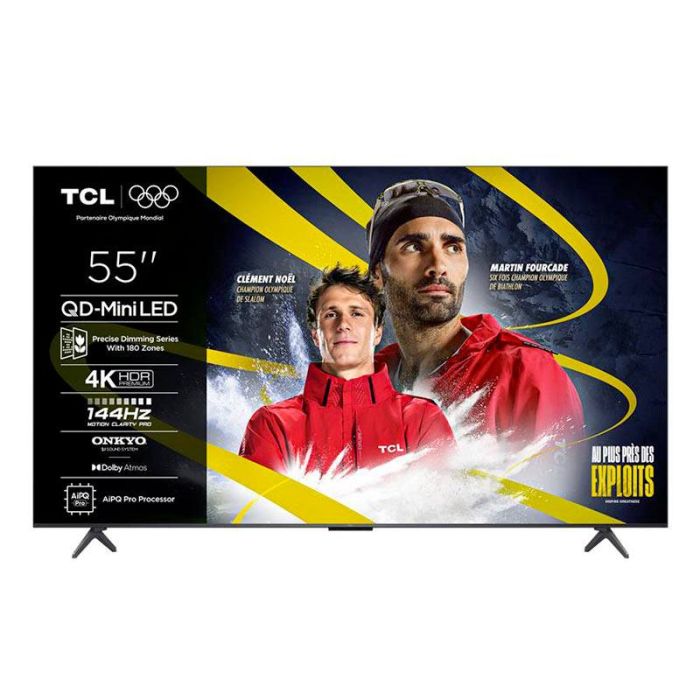 TV MINILED 55" TCL 55MQLED75K 144Hz - Electro Dépôt