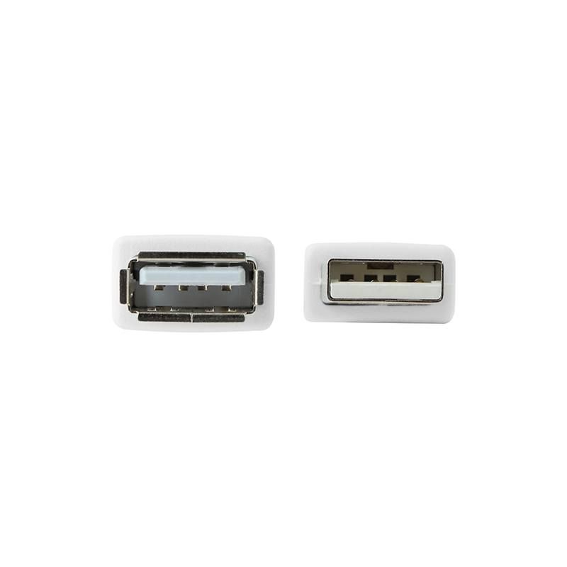 Rallonge câble USB femelle EDENWOOD vers USB mâle blanc 2m - Electro Dépôt
