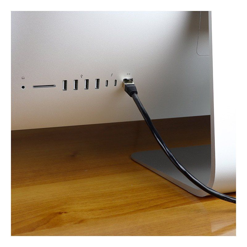 Câble RJ45 ethernet EDENWOOD 100Mb croisé noir 10m - Electro Dépôt