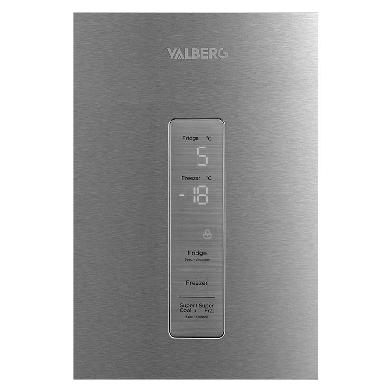 Réfrigérateur combiné VALBERG CNF 378 A X625C - Electro Dépôt