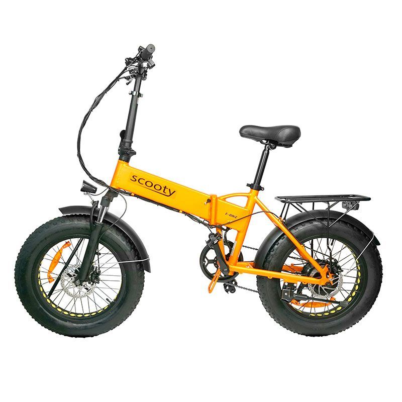 Vélo électrique SCOOTY BIG COOL 20 Orange - Electro Dépôt