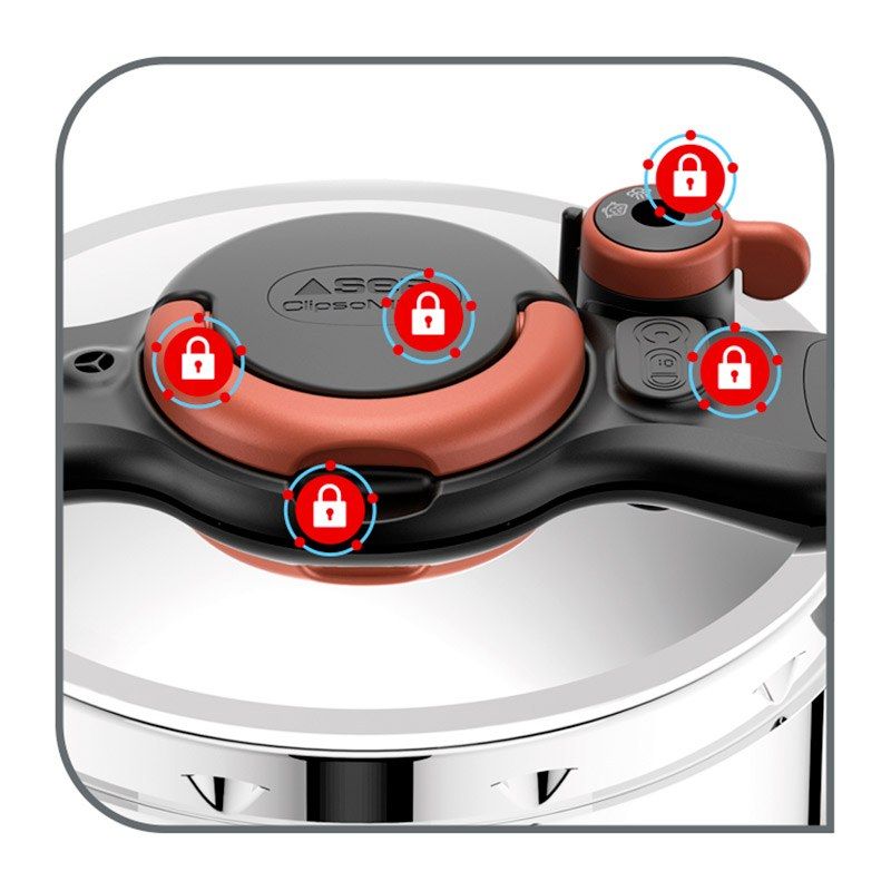 Autocuiseur TEFAL clipso easy evidence 7 - Electro Dépôt