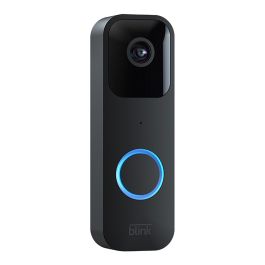 Sonnette connectée WiFi BLINK vidéo doorbell FHD noire - Electro Dépôt