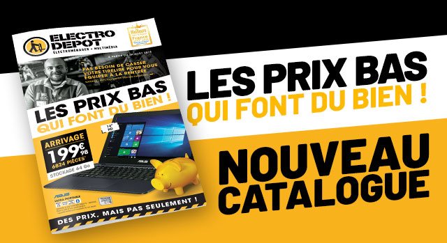 ELECTRO DEPOT - Électroménager pas cher, image son multimédia - Electro ...