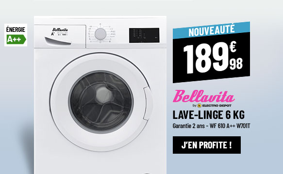Lave Linge Bellavita 6kg