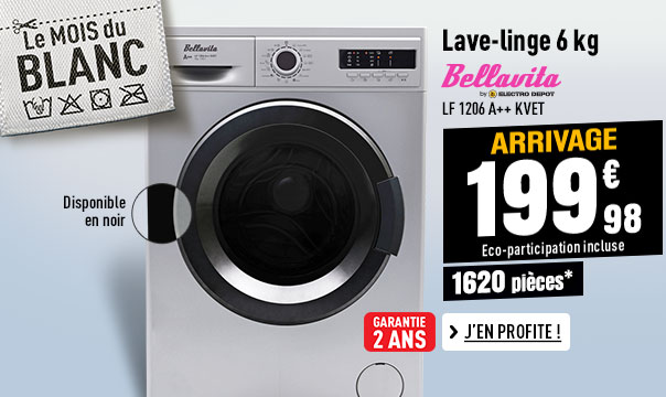 Lave Linge Bellavita 6 Kg